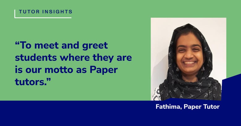 Paper Blog | What one Paper tutor wishes they knew before starting