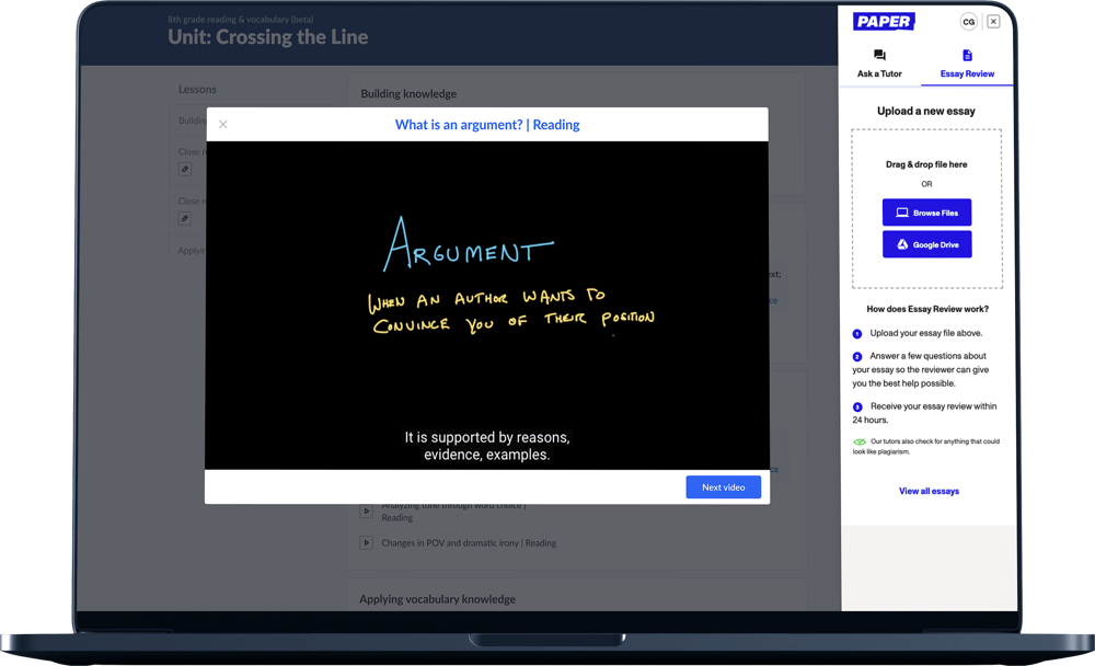 Paper product spotlight: Canvas LMS and Google Workspace integrations