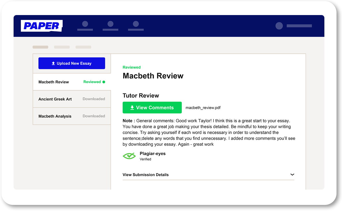 Free tutoring and more - anywhere, anytime | Paper
