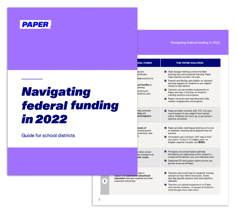 Navigating Federal Funding in 2021 | Paper Navigating Federal Funding in 2021 | Paper